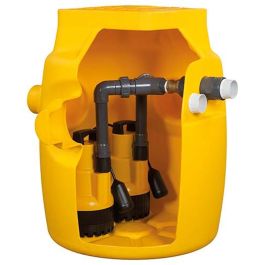 Delta Dual V4 Basement Sump | Twin Pumps For Serious Water Ingress